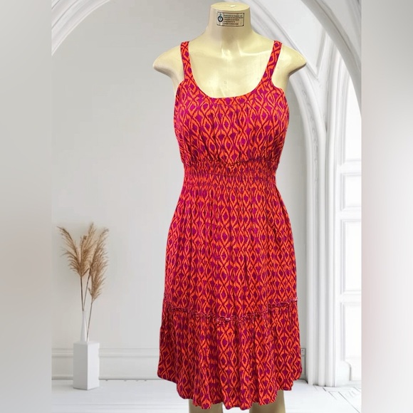 Mossimo Supply Co. | Dresses | Mossimo Supply Co Red Smocked Sundress ...